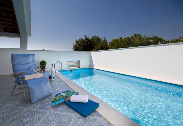 Ferienhaus Mit Privatem Pool In Reiner Natur Auf. - Maslinica