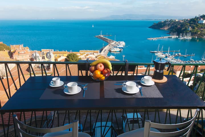 Haus Am Meer Mit Panoramablick - Monte Argentario