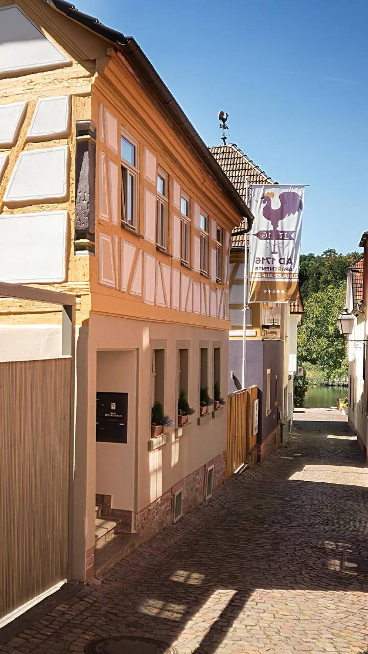 Ferienwohnung In Marktheidenfeld Mit Garten,. - Marktheidenfeld