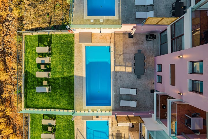 Villa Mari Chania Mit öKologischem Privatpool Und. - Ханья
