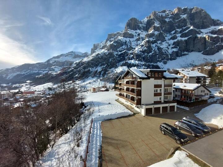Renoviertes Studio Mit Mäjestätischer Aussicht - Leukerbad