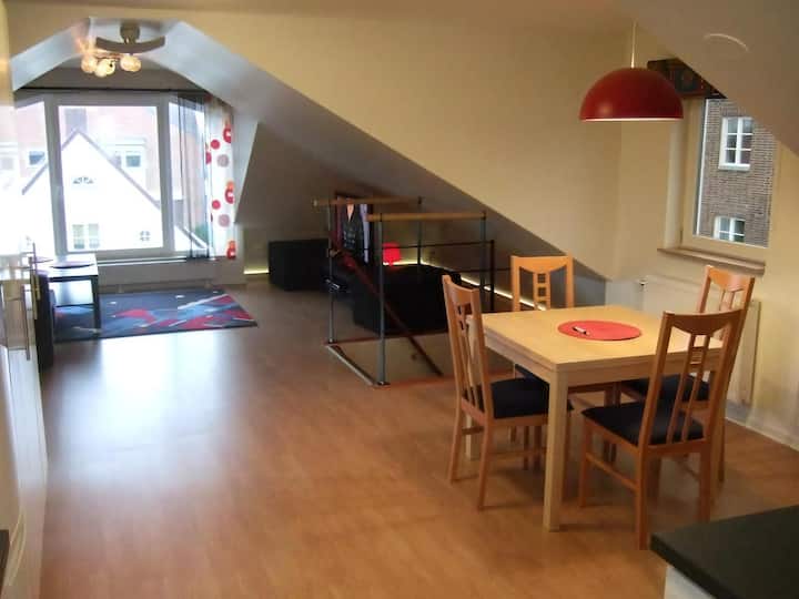 Loftartiges Studio Im Dachgeschoss Mit. - Helsingborg
