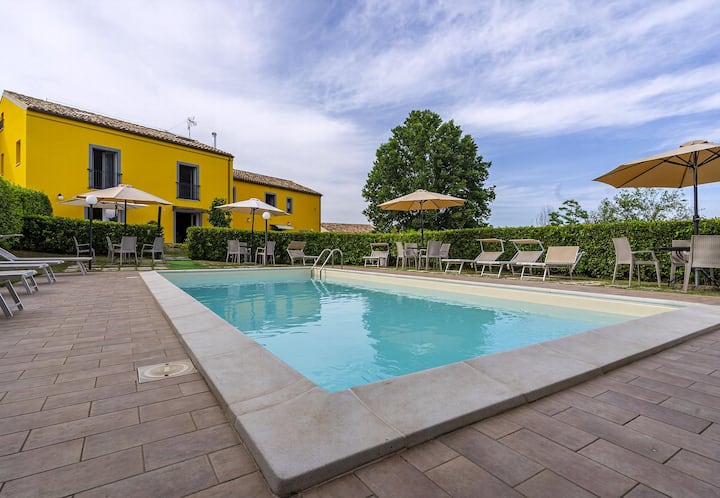 Appartement In Casigliano Mit Garten, Grill Und. - Sarnano