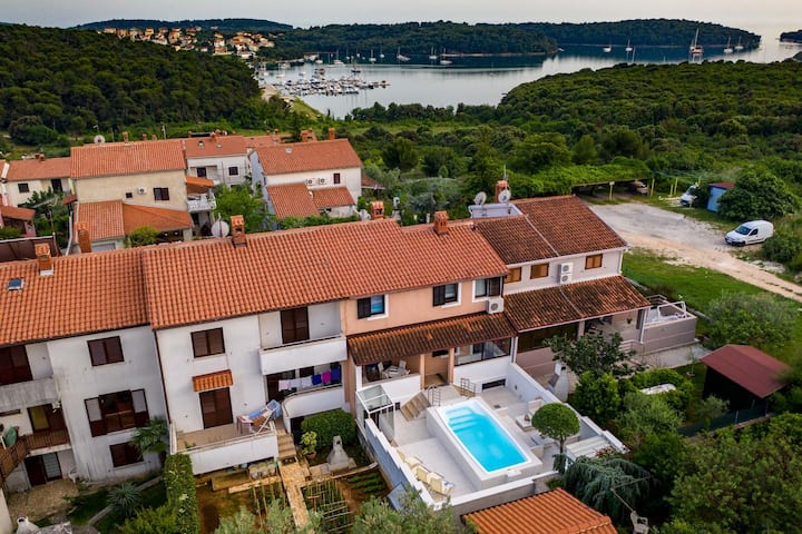 Komfortable Wohnung In Vinkuran Mit Privatem Pool - Banjole