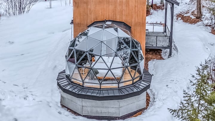 The Stargazer Cabin And Dome - Garden Valley, ID