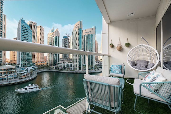 1br Beach House | Marina Canal Views | Dubai Haven - Dubai Marina