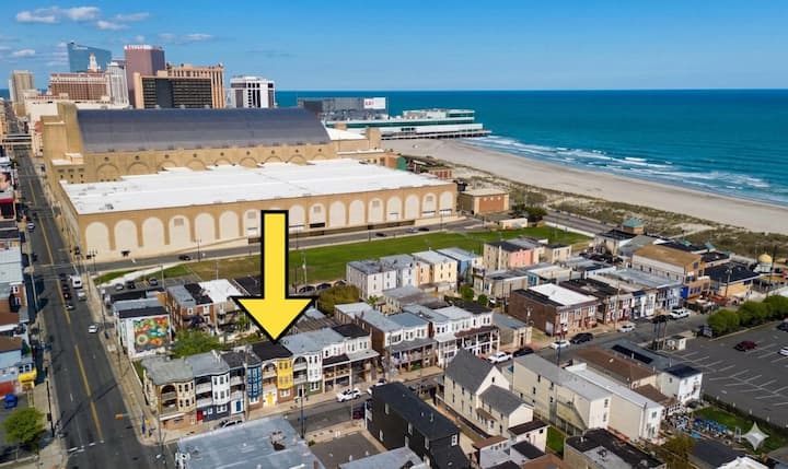 New! 1br + Retro Game, Unwind & Stay In Style! - Atlantic City, NJ