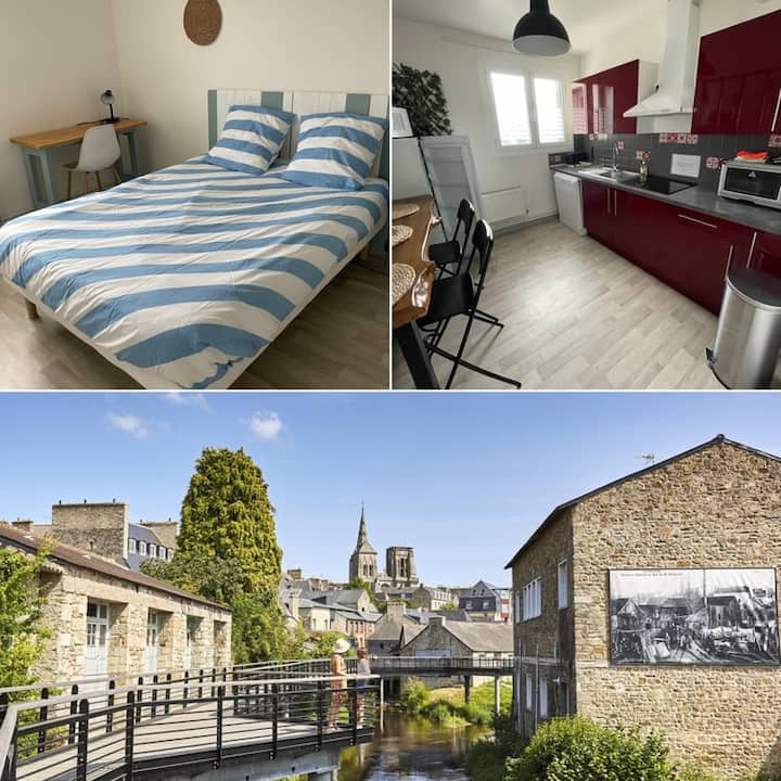 Spacieux Appartement à Guingamp - 6 Personnes - Guingamp