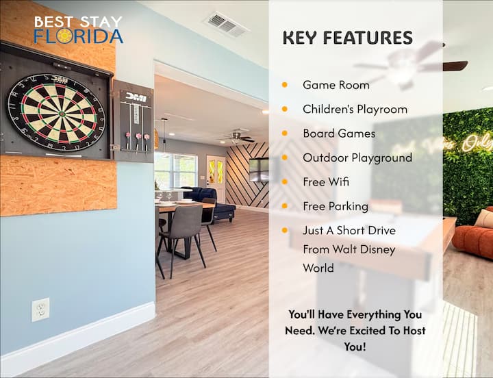 Spacious Orlando Stay | Free Wifi | Game Room - Altamonte Springs, FL