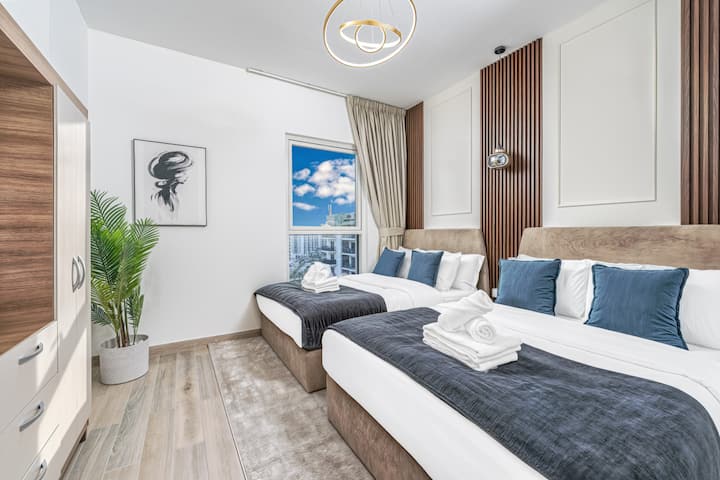 Modern Getaway - Close To Ferrari World & Yas Mall - Aéroport d'Abou Dabi (AUH)