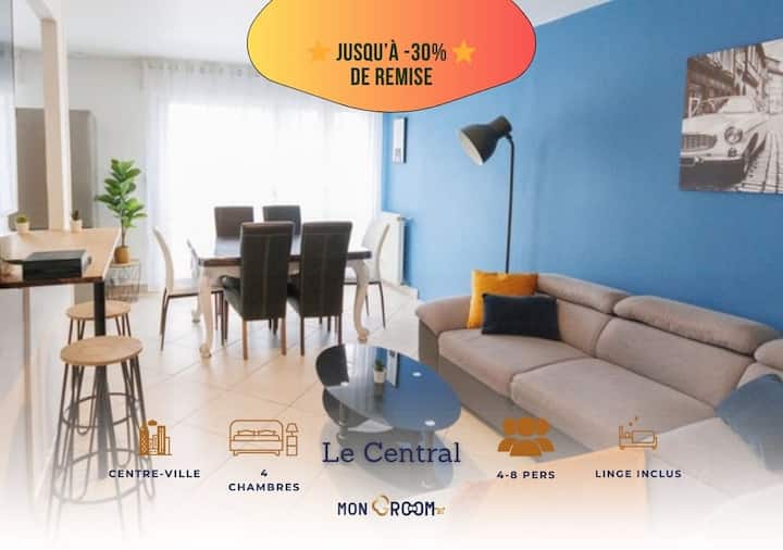 Troyes Centre Spacieux - 4 Chb Doubles - Mon Groom - Troyes