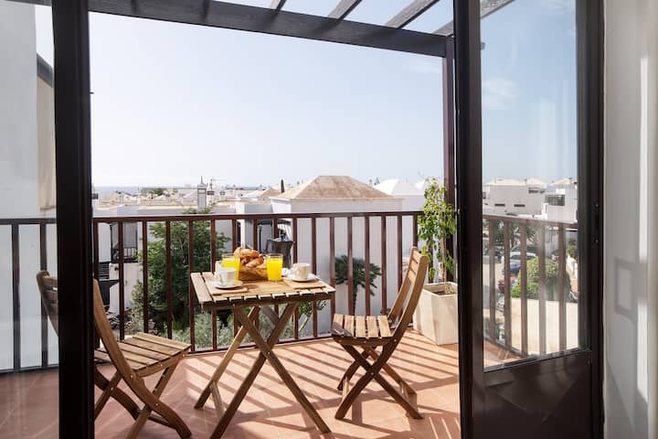 Casa Atlantida - Maison Calme Avec Balcon Et Wifi - Costa Teguise