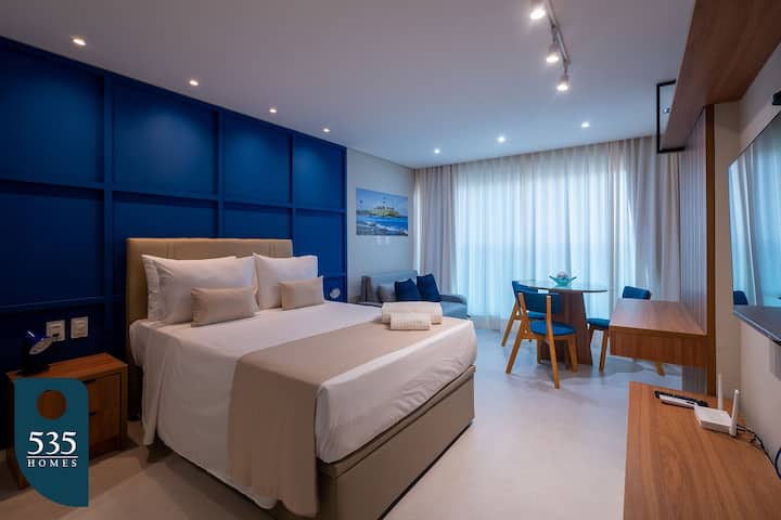Modern Stay In A Seafront Condominium - Salvador