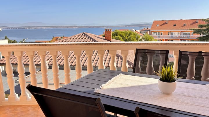 Appartement Mit Balkon Und Meerblick - Crikvenica
