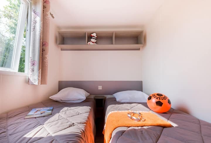 Mobil-home 3 Pièces 4 Personnes + Tv - 3 Soleils - Assérac