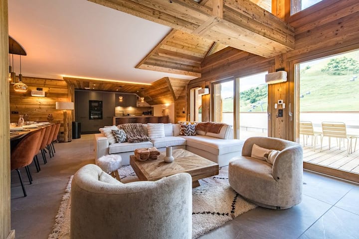 Appartement 12 Personnes Avec Jacuzzi Et Sauna Sur - Le Corbier