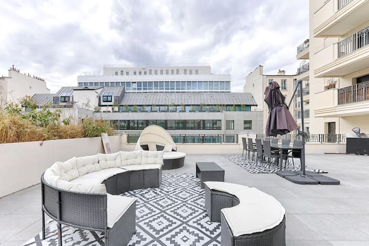 Appartement De Luxe 3br Avec Terrasse - Neuilly-sur-Seine