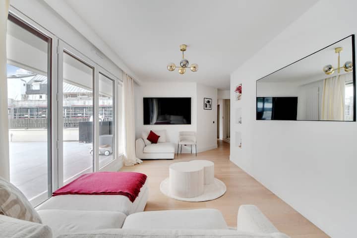 Appartement De Luxe 3br Avec Terrasse - Neuilly-sur-Seine