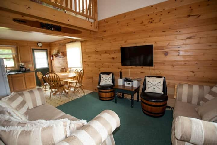 Cabin 2462 - Roomy Log Cabin Within Private Resort - Gaylord, MI