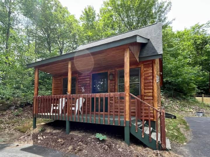 Cabin 2321 - Small Log Cabin Within Private Resort - Gaylord, MI