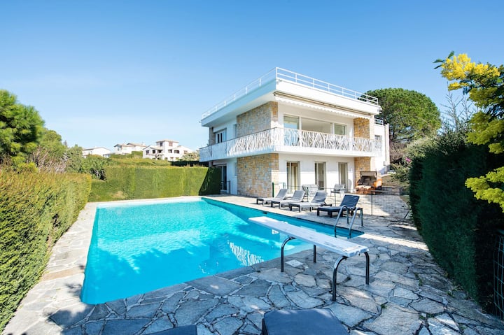Villa Grenouillère - Vue Mer - Fitness - Sauna - Cagnes-sur-Mer