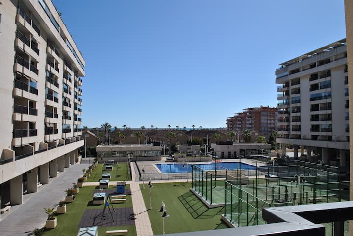 Apto Con Piscina Playa Patacona - Valencia
