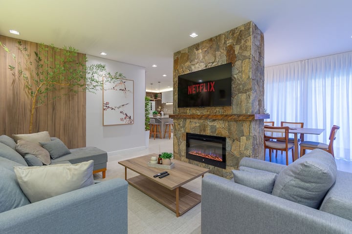 Jardim Nada Secreto - 4 Suítes, 15 Pax, No Centro! - Gramado