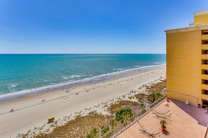 Sun, Sand & Sea Views: Myrtle Beach Condo - Myrtle Beach