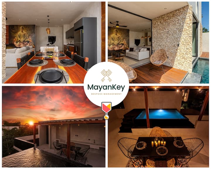 Asha@atia Luxury Tulum Villa W 2 Full Size Pools - Tulum