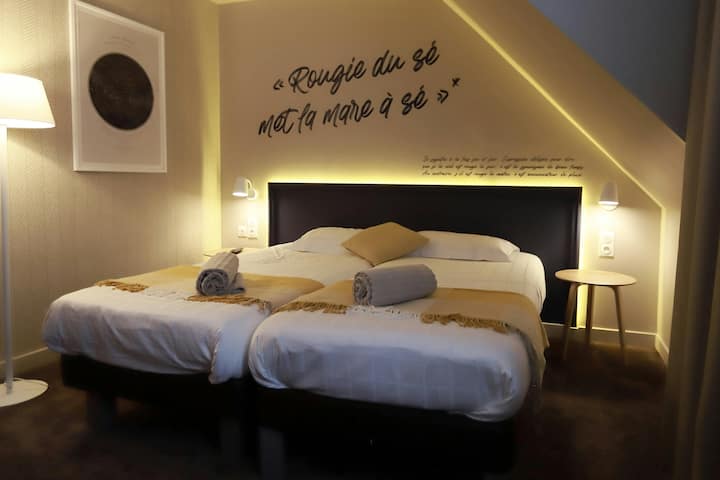 Antares & Spa Honfleur - Twin Room Near Honfleur - Honfleur