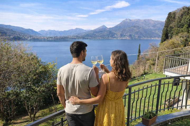 Villa Calafate Lake & Mountain View Free Parking - Lierna