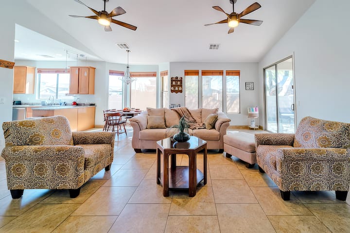 4br Desert Retreat | Private Pool & Fire Pit - Casa Grande, AZ