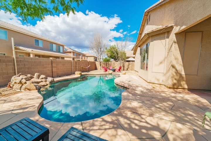 4br Desert Retreat | Private Pool & Fire Pit - Casa Grande, AZ
