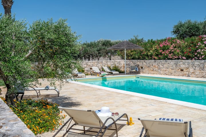 Authentic Apulian Oasis Inside Trulli With Pool - Monopoli