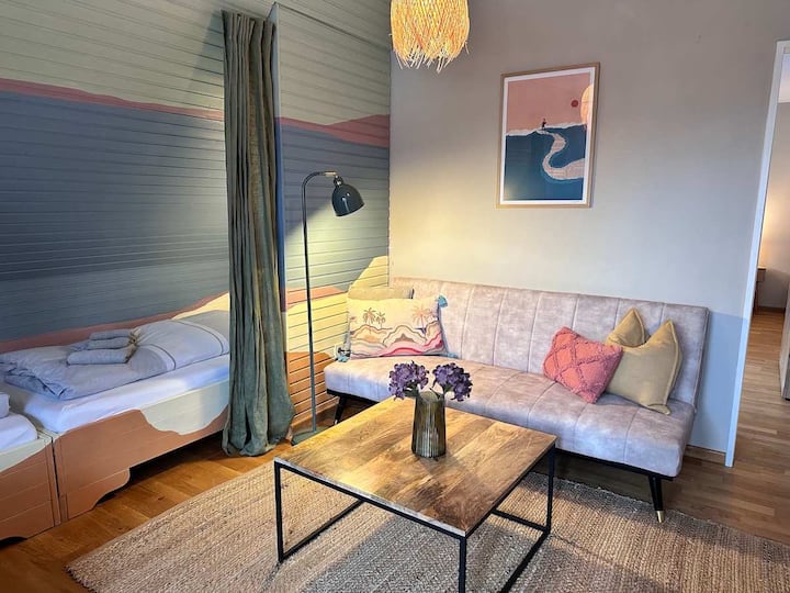 Surfers Bay Spo: 4 Betten, Balkon & Garten - Sankt Peter-Ording