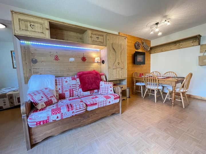 Appartement 2 Chambres Au Pied Des Pistes - Flumet