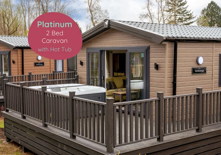 Billing Aquadrome 2 Bed Hot Tub Caravan Mi12 - 노샘프턴