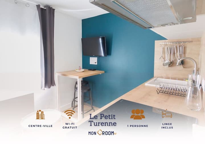 Idéal Pro/solo*coeur De Ville*wifi*calme - Troyes