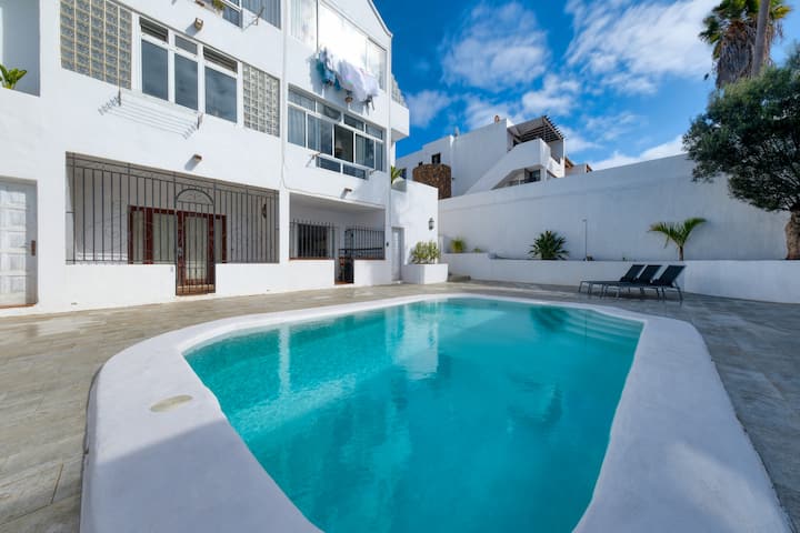 Casa Queen Vetusta -Pool And Tennis - Arrecife