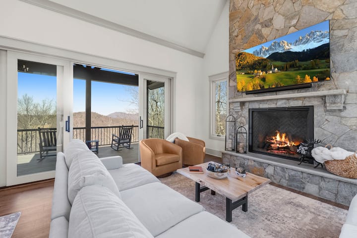Modern Mountain Lodge With Great Amenities - Boone, NC