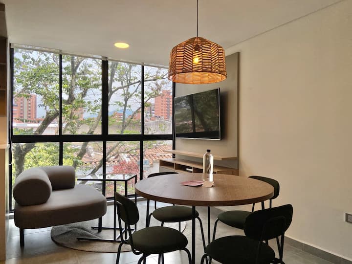 W* | Amazing 2br W/ Stylish Deco In Laureles - Medellín, Colombia