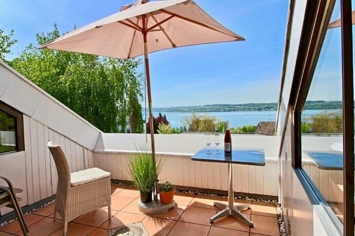 Ferienwohnung Mit Seeblick - 康士坦茨
