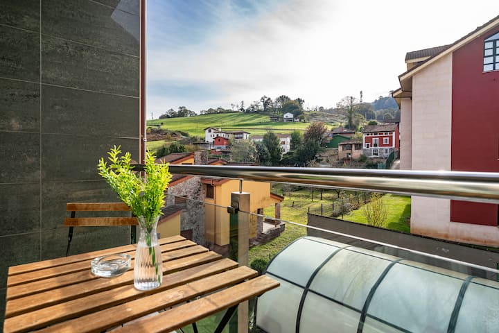 Apts Spa Cueto 3a 2 Adultos 2 Niños - Cangas de Onís