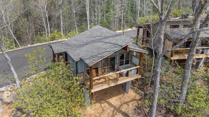 Hot Tub Treehouse Cabin #6 | 24 Min To Gatlinburg - Cosby, TN