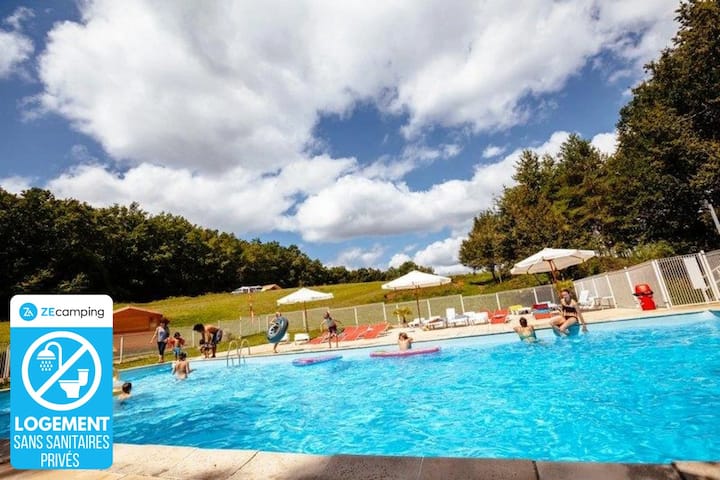 Zecamping 3* Tente 35m² Parc Aquatique - Mareuil
