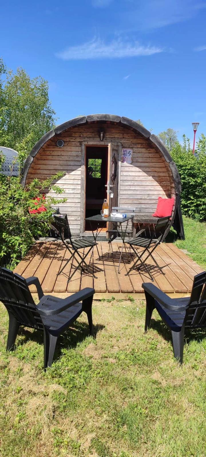 Zecamping 3 éToiles Cabane 12m² Piscine - Château de Chambord