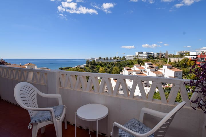 Ref: 238 - Townhouse With Sea Views And Pool - Benalmádena