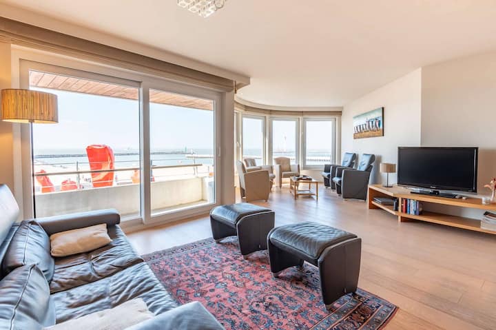 Wonderful 3br Apartment With Sublime Seaviews - Ostende