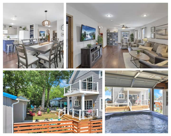 The Beacon – Water Views + Hot Tub + Free Bikes - Lost lands festival