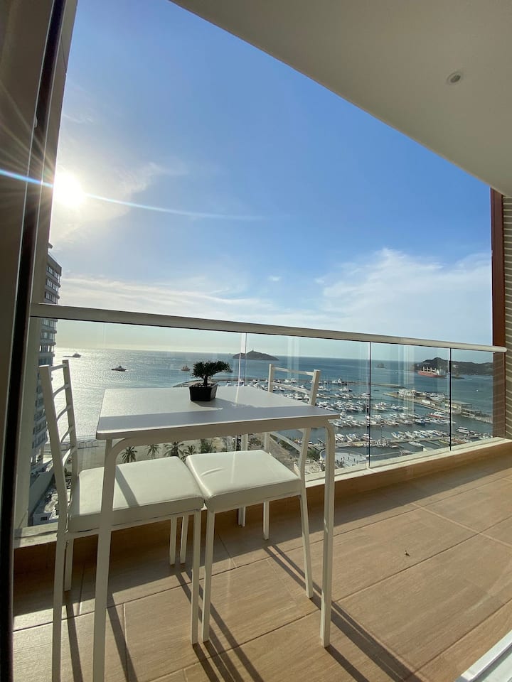 U-go Ocean View - Building Full Of Amenities - Santa Marta